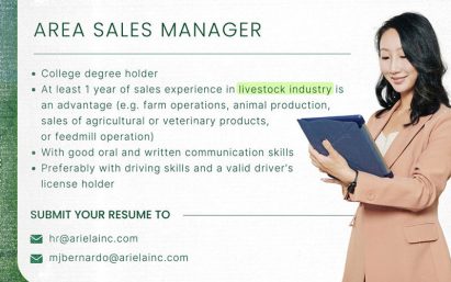 Area Sales Manager – Ariela Marketing Co., Inc. | Amcivet Animal ...